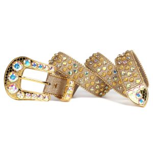 Men's Western Belts with Rhinestones - The DNA Belt